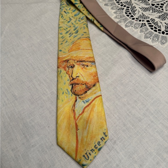 Ralph Marlin | Accessories | Ralph Marlin Vincent Van Gogh Tie Yellow ...